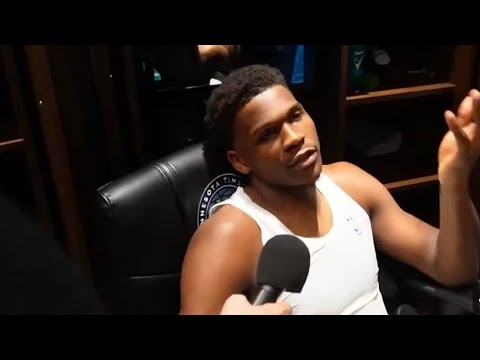 Anthony Edwards crying about being “double teamed” proves he isn’t a ...