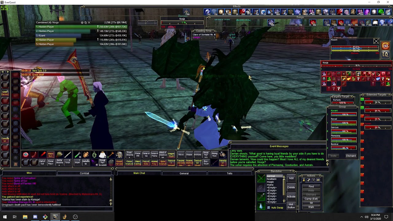Everquest ToV Raids - Death Do Us Part 3/15/20 - YouTube