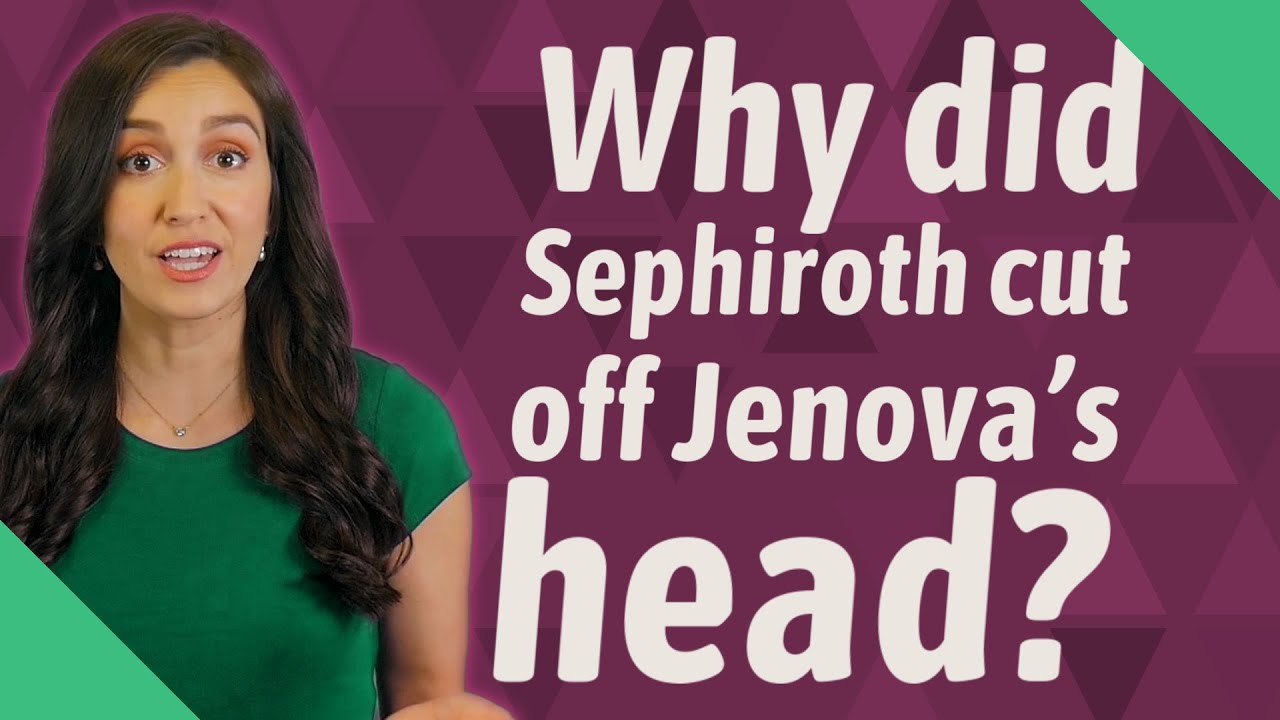 Why did Sephiroth cut off Jenova's head? - YouTube
