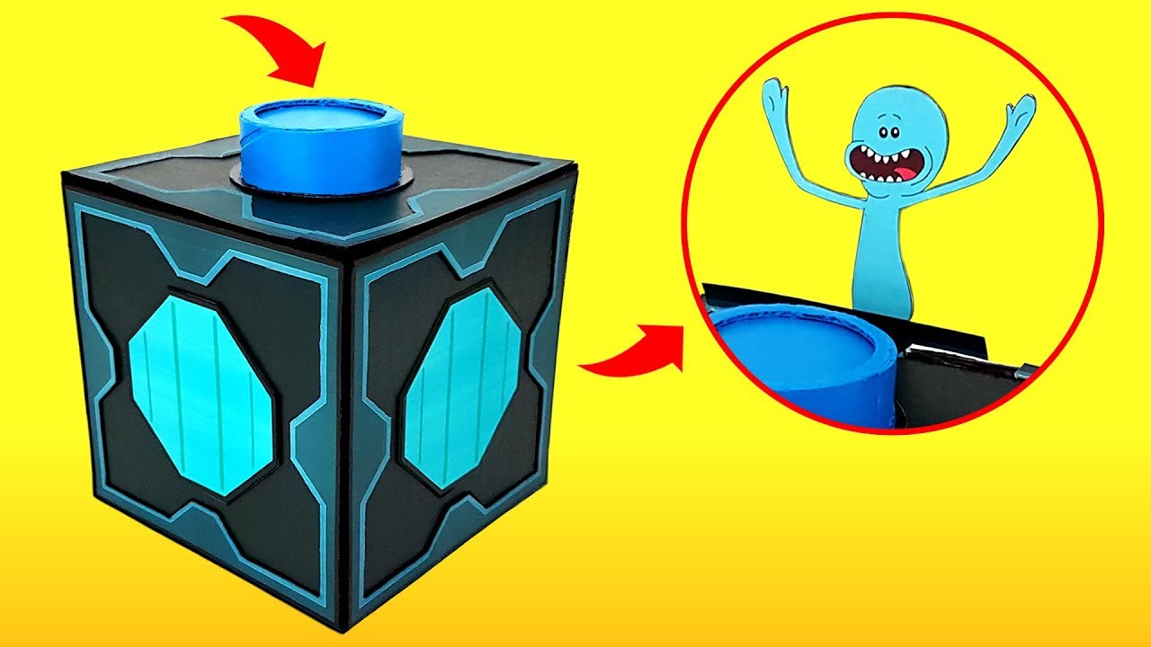 Mr. MEESEEKS BOX - RICK AND MORTY | Creative Minds - YouTube