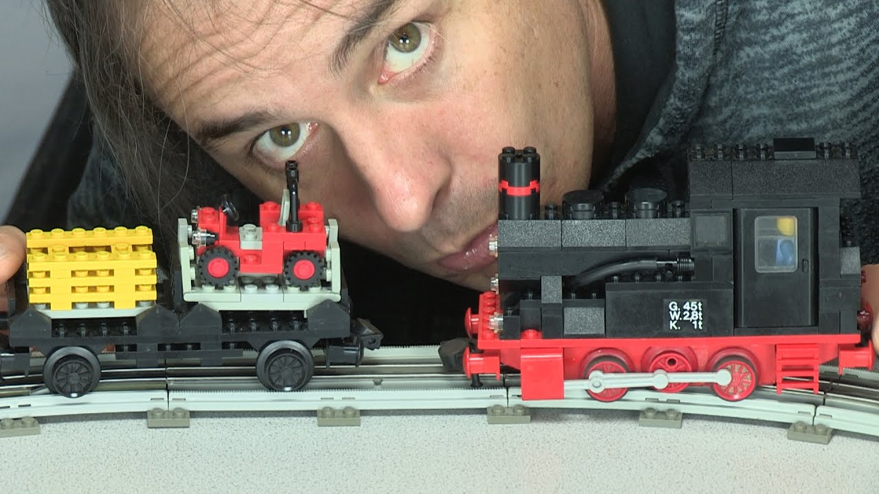 LEGO® 7727-1 Review: DAS BESTE Zug-Set EVER: 12 Volt Dampffracht-Zug ...