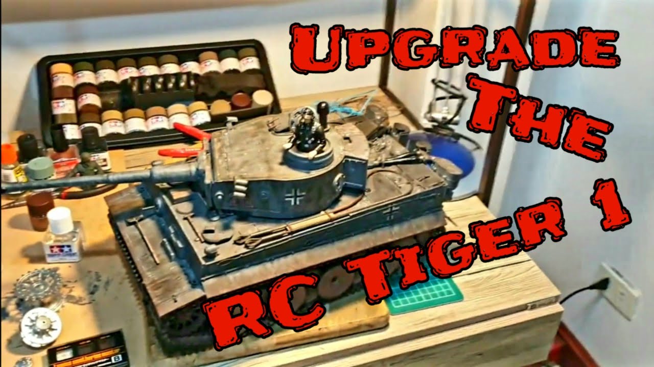Upgrade the RC 1/16 Tiger 1 Tank - YouTube
