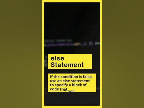 JavaScript if else Statement #shorts - YouTube
