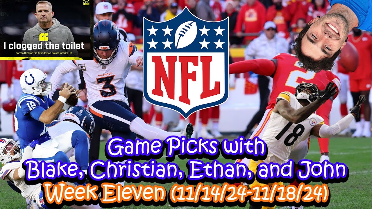 2024 NFL Picks Week 11 - YouTube