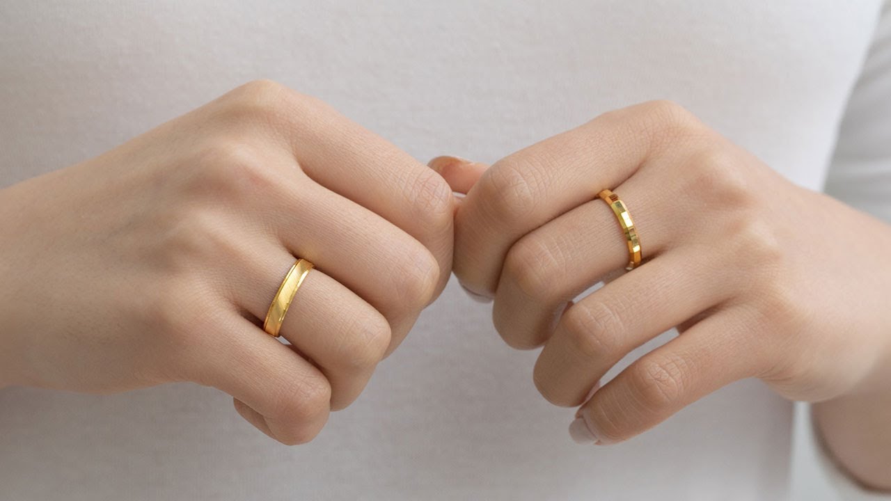 순금 반지 커팅 커플링 각인 핸드메이드 디자인은 더욱 상품을 만든 사람들에게 구매하세요 Youtube