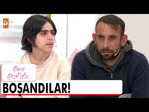 Fatma ve Ahmet tek celsede boşandı! - Esra Erol'da 3 Ekim 2022