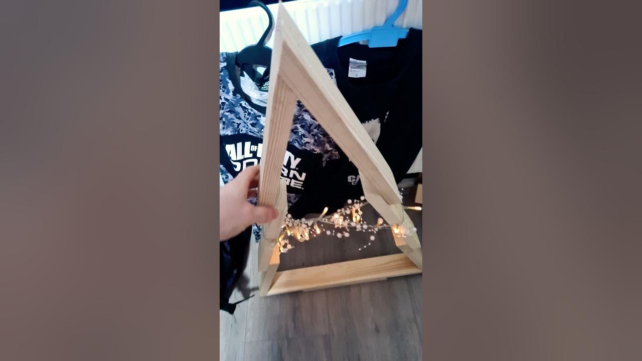 Mijn zelf gemaakte kerts boom laten zien - YouTube