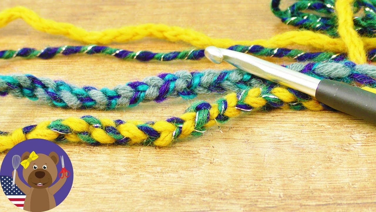 Bracelet Crocheting | DIY Wool Bracelet | Spring Wool Project - YouTube