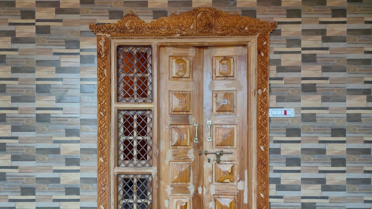 Main door window PVC window aluminium window price details - YouTube