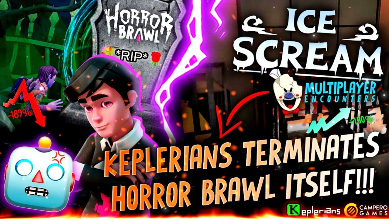 How KEPLERIANS going to kill HORROR BRAWL itself?🥶🤦🔥 | Ice Scream ...