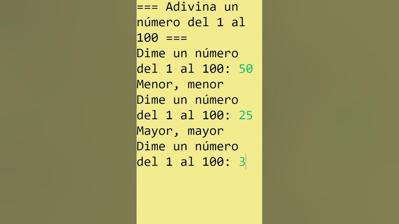 3 Adivina un número. Retos de programación con juegos #java #python - YouTube