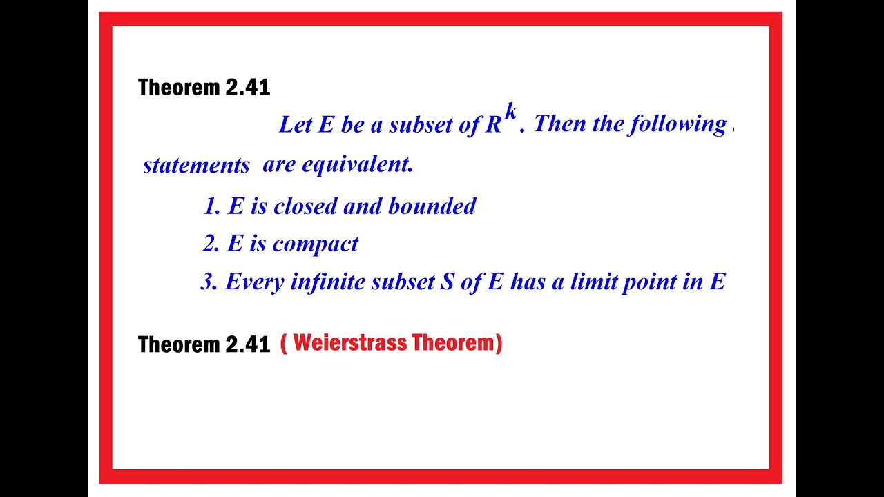 Real Analysis : Rudin Book - Lecture 11 - YouTube