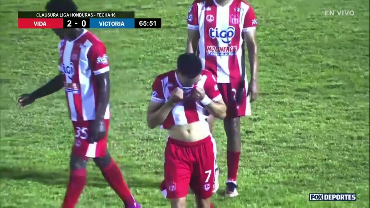 Gol de Canales | Vida 2-0 CD Victoria | Jornada 16 | Liga de Honduras ...