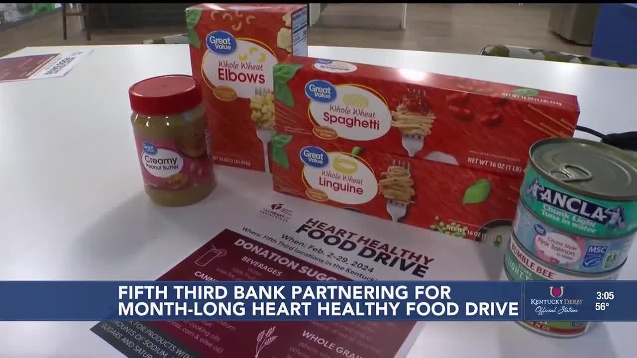 Fifth Third Bank partnering for month-long heart healthy food drive ...