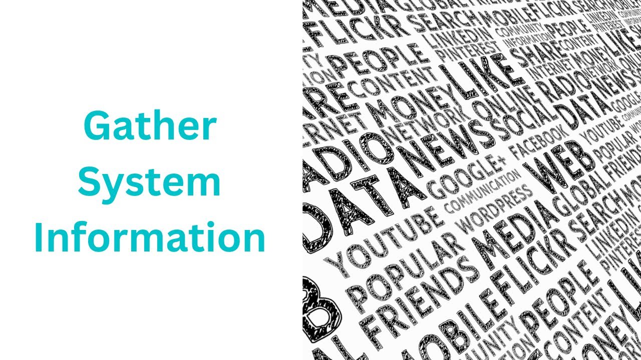 Gather System Information | Windows Server 2016 - YouTube