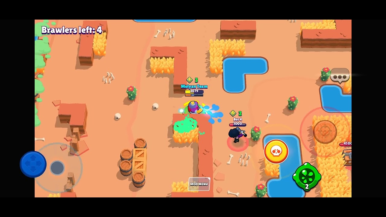 New brawler inky gameplay brawl stars - YouTube