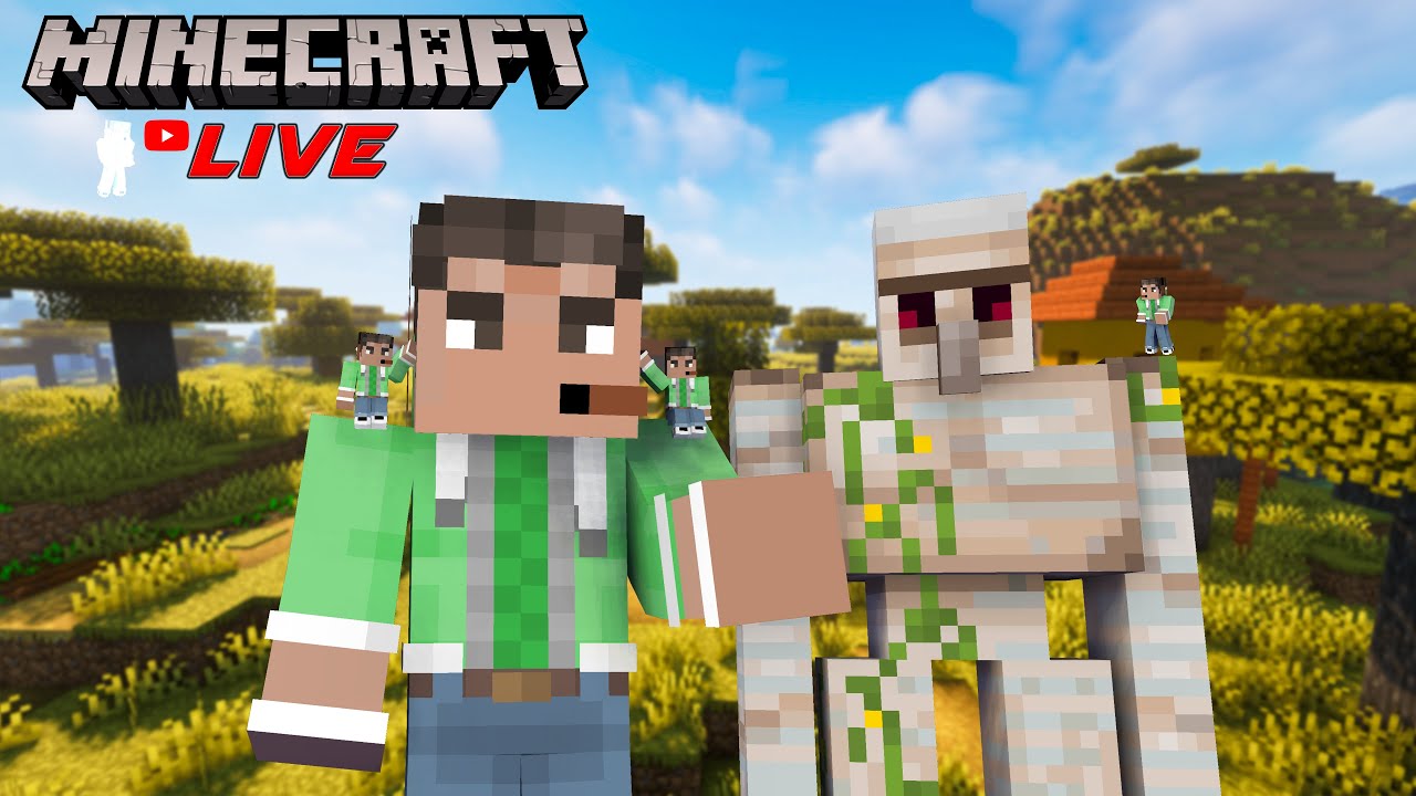 Minecraft Parkour Race | On Live | GMK GAMER - YouTube