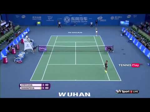 Maria Sharapova best points - Wuhan 2015