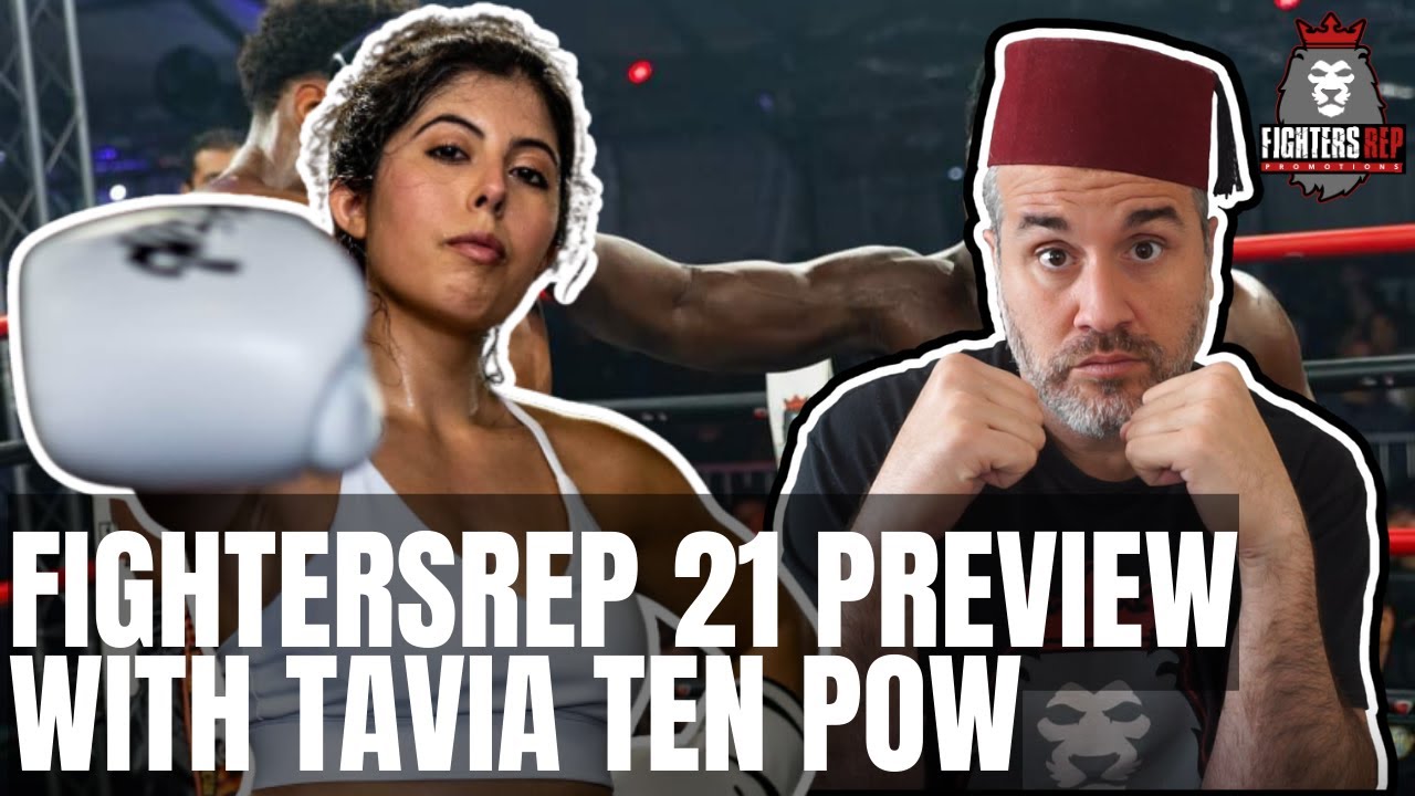 FightersRep 21 Preview with Tavia Ten Pow! - YouTube
