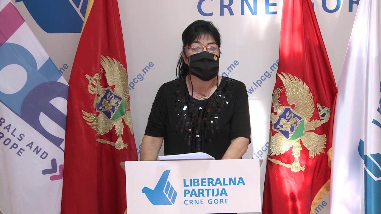 Tanja Knežević-Perišić, Predsjednica Patriotsko komitskog saveza CG ...