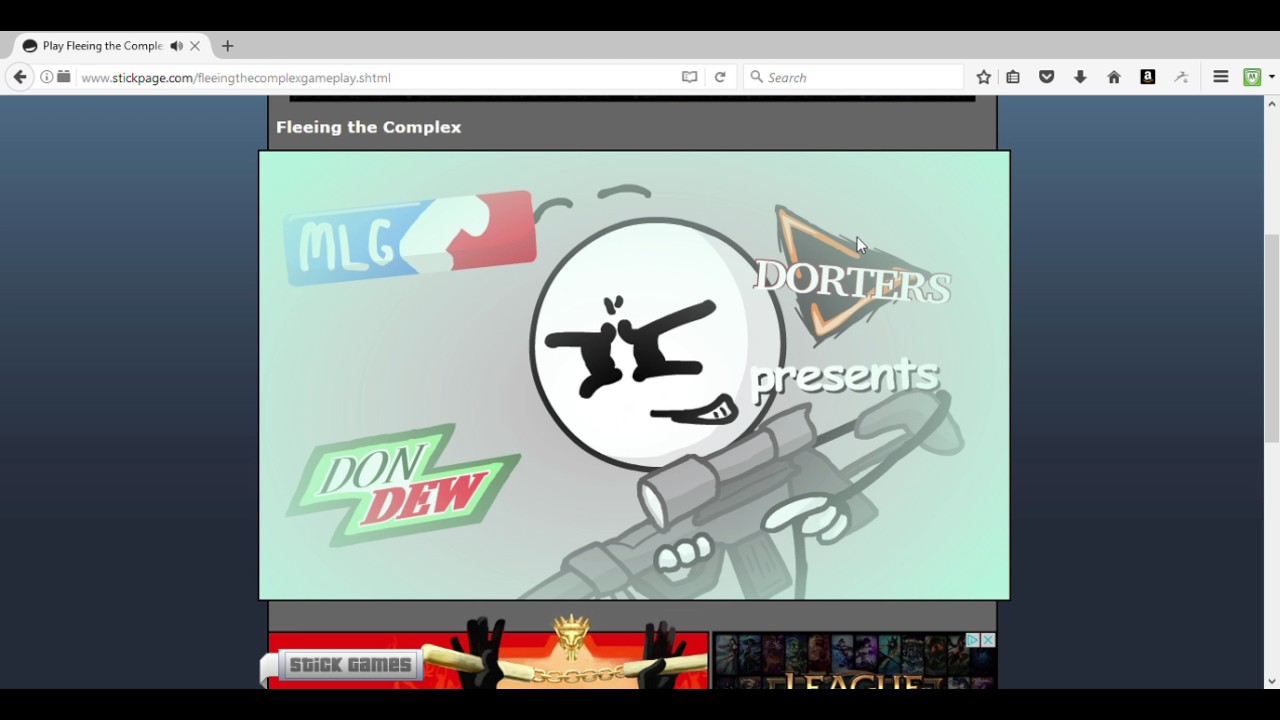 MLG Henry Stickman VS Ellie | Fleeing the Complex SHORT - YouTube