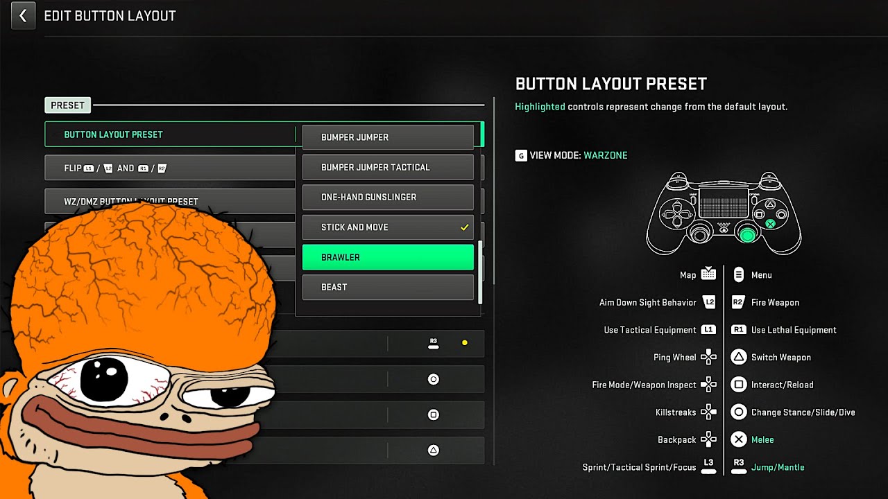 big brain settings for warzone 2 - YouTube