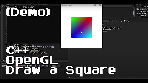 電腦圖學 OpenGL 2024 spring - YouTube