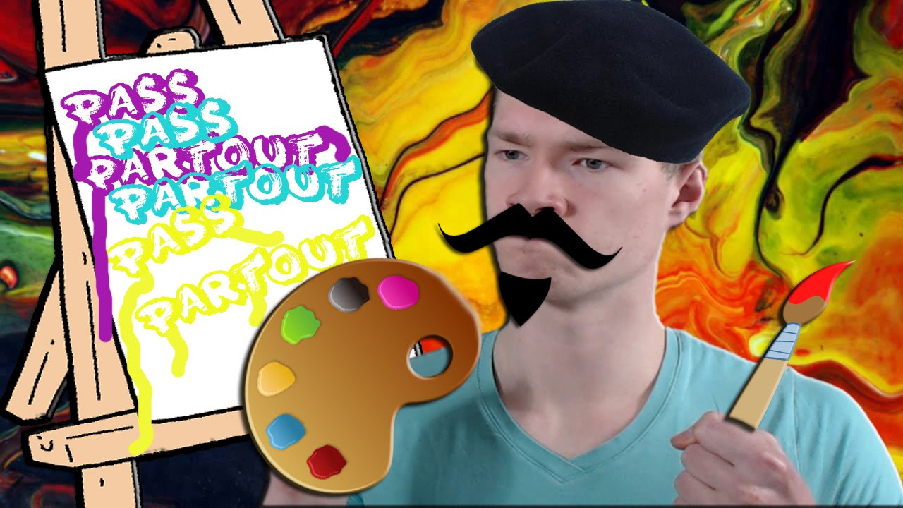 DO YOU EVEN PAINT?! - Passpartout - YouTube