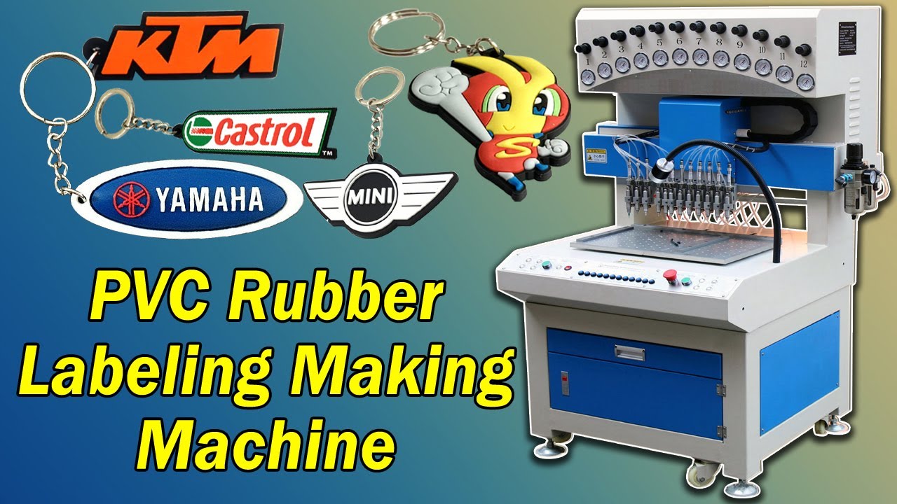 PVC Rubber Label Making Machine - PVC Label Making Machine - PVC Rubber ...
