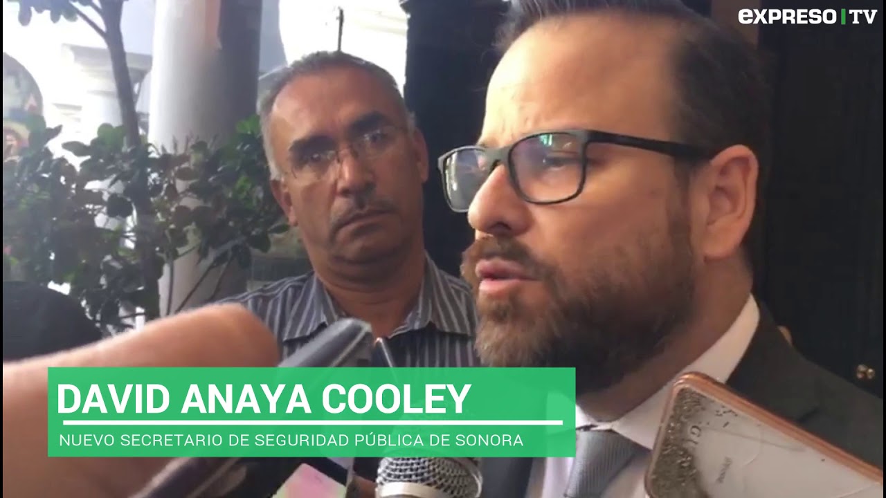 David Anaya Cooley en su primera entrevista como secretario - YouTube