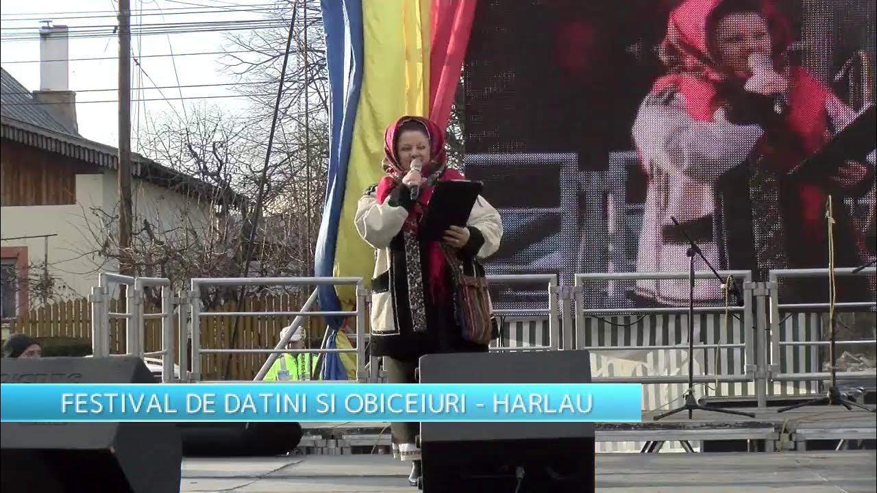 BIT TV LIVE- FESTIVALUL DE DATINI SI OBICEIURI DE IARNA DE LA HARLAU, 3 IAN 2024 - YouTube