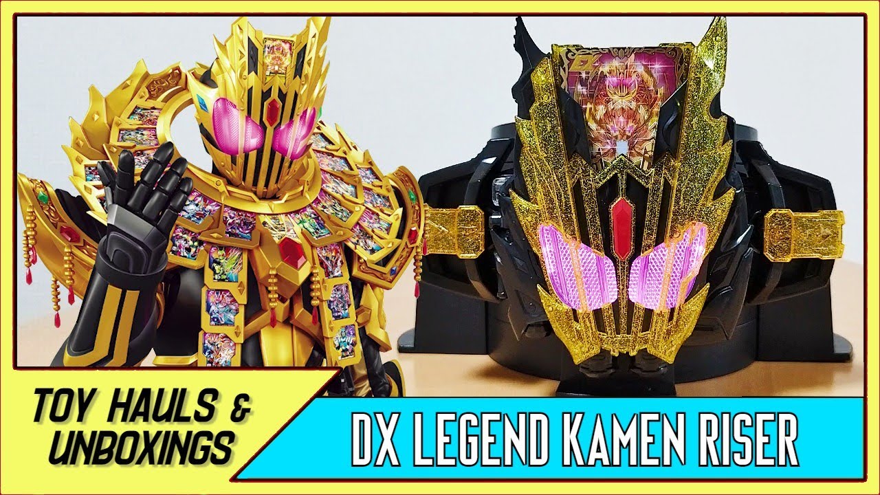 GORGEOUS! DX LEGEND KAMEN RISER UNBOXING! | Kamen Rider Gotchard ...