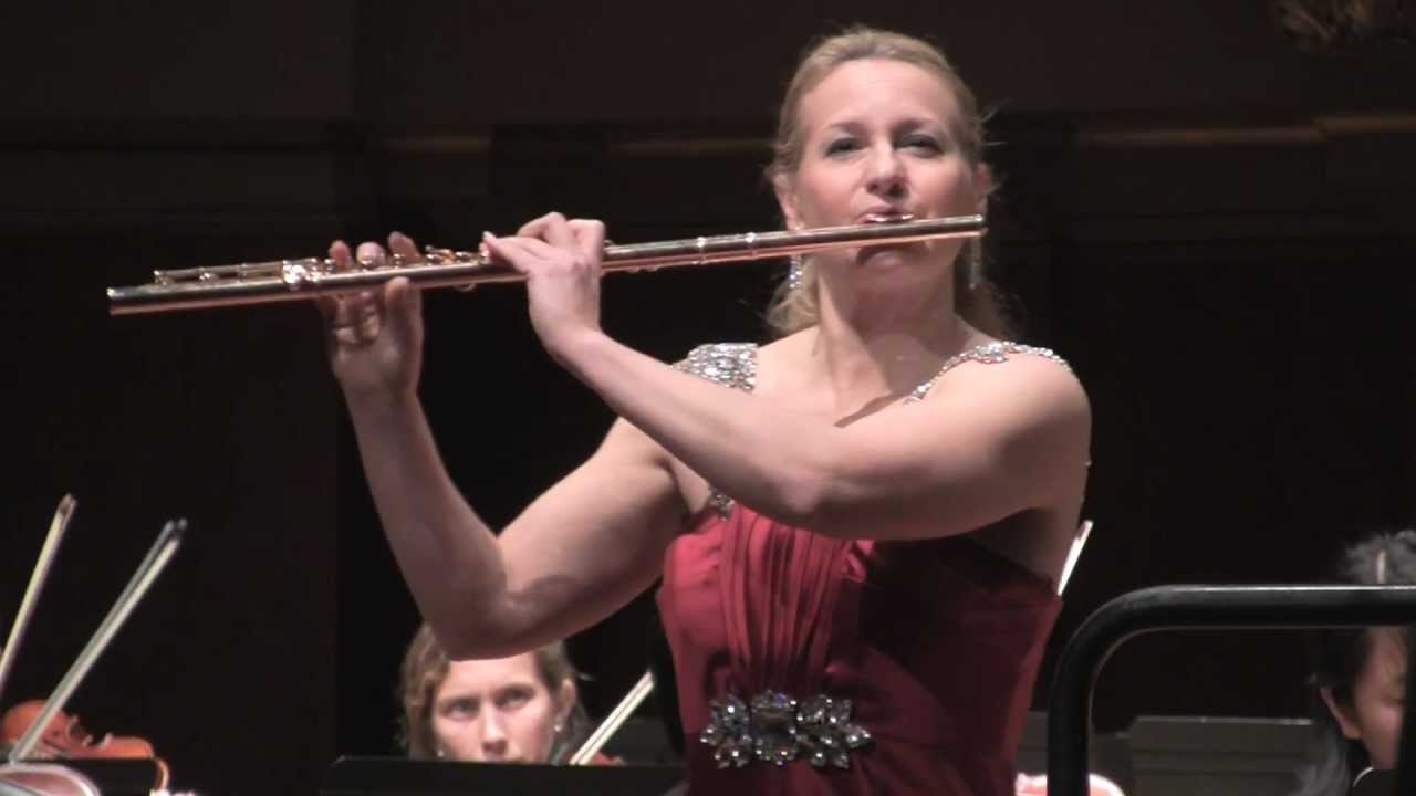 Amy Porter performs Mozart G Major K. 313 Mvt. 2 Adagio non troppo ...