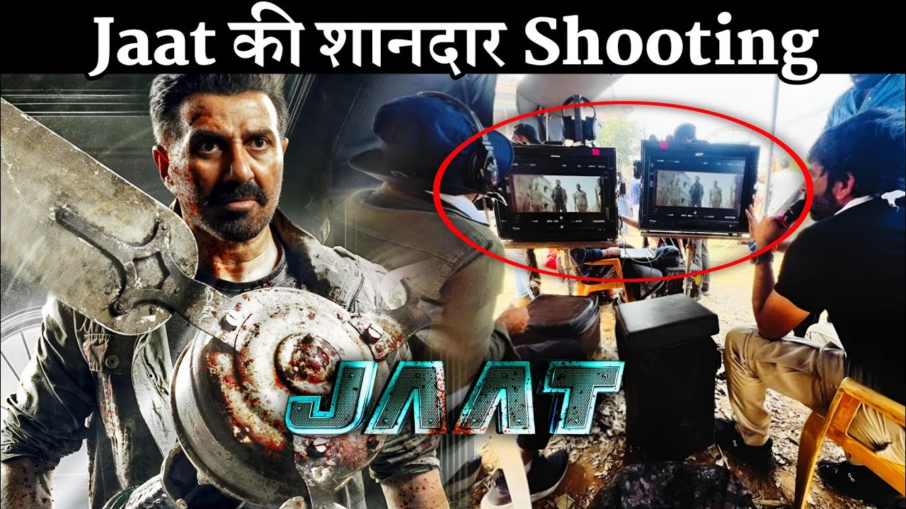 Jaat Action Scene Shooting Glimpse Sunny Deol As A Police Prisoner ...