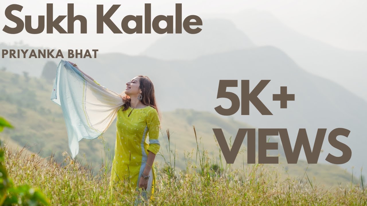 Sukh Kalale | Female Version | Priyanka Bhat | Ved | Ft. Husband ️ | Marathi Cover Song - 01 ...