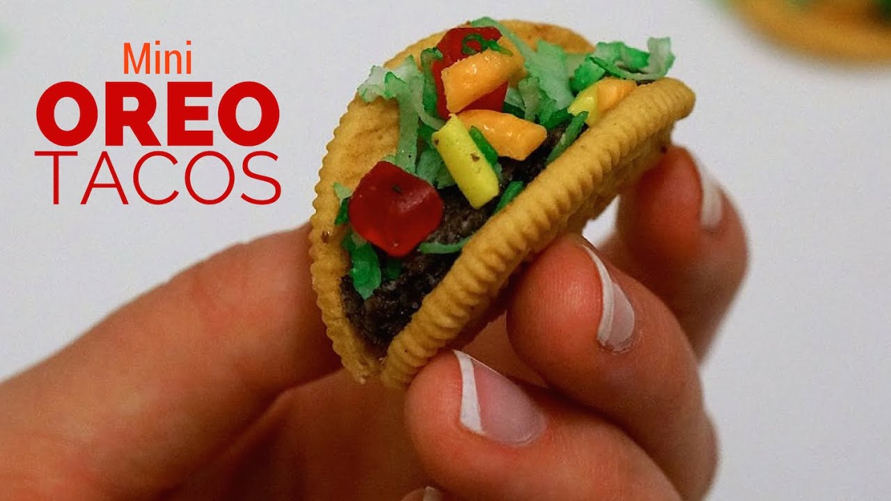 How to Make Oreo Tacos - YouTube