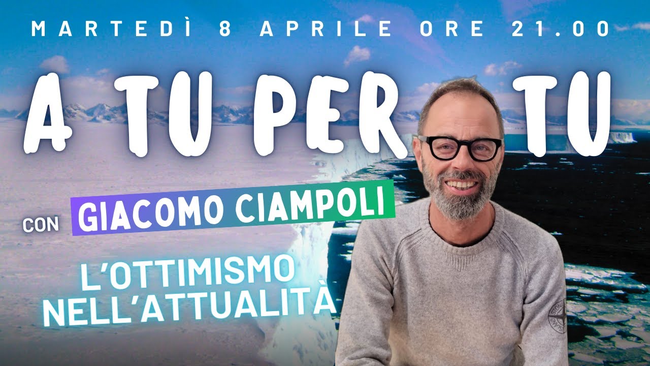 A tu per tu con Giacomo Ciampoli - L'ottimismo nell'attualità - YouTube