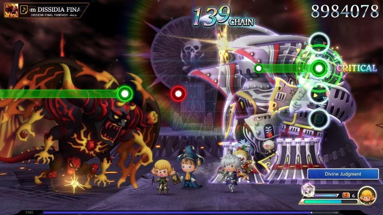 THEATRHYTHM FINAL BAR LINE: God in Fire - Dissidia (Feral Chaos Quest ...