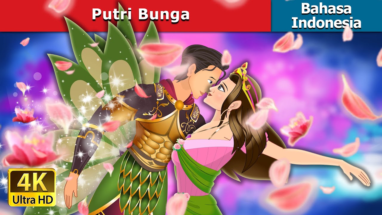 Putrid Bunga | The Flower Princess in Indonesian | Dongeng Bahasa ...