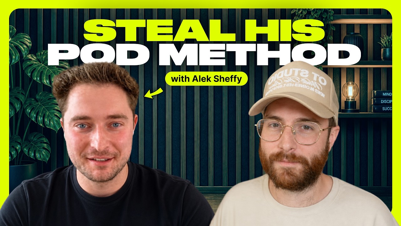 How To Build A Successful POD Shop With AI (Alek Sheffy Shares His ...