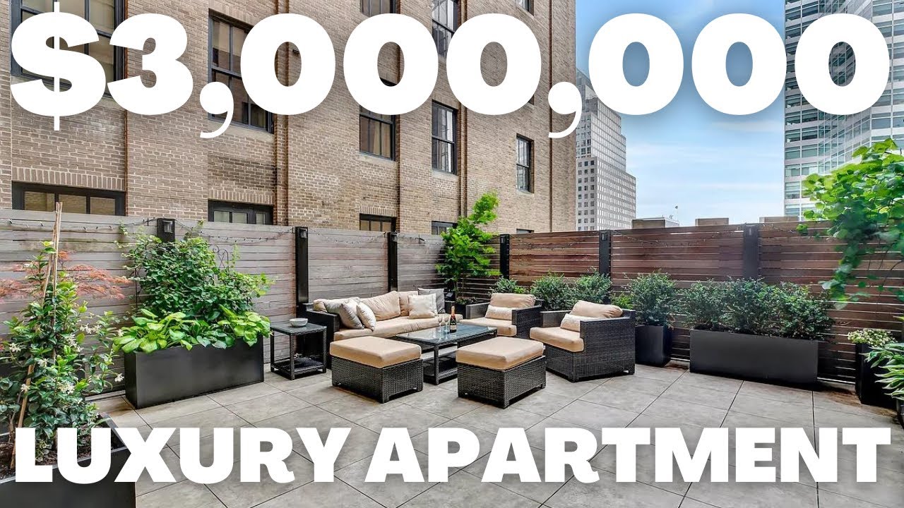 Inside a STUNNING Luxury Home in TriBeCa | New York City Apartment Tour ...