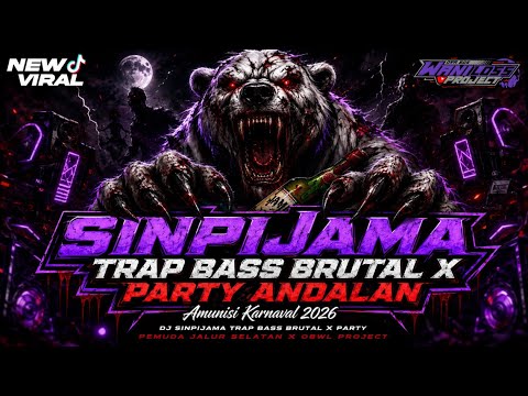 DJ SINPIJAMA TRAP BASS BRUTAL X PARTY ANDALAN || PEMUDA JALUR SELATAN X OBWL PROJECT 