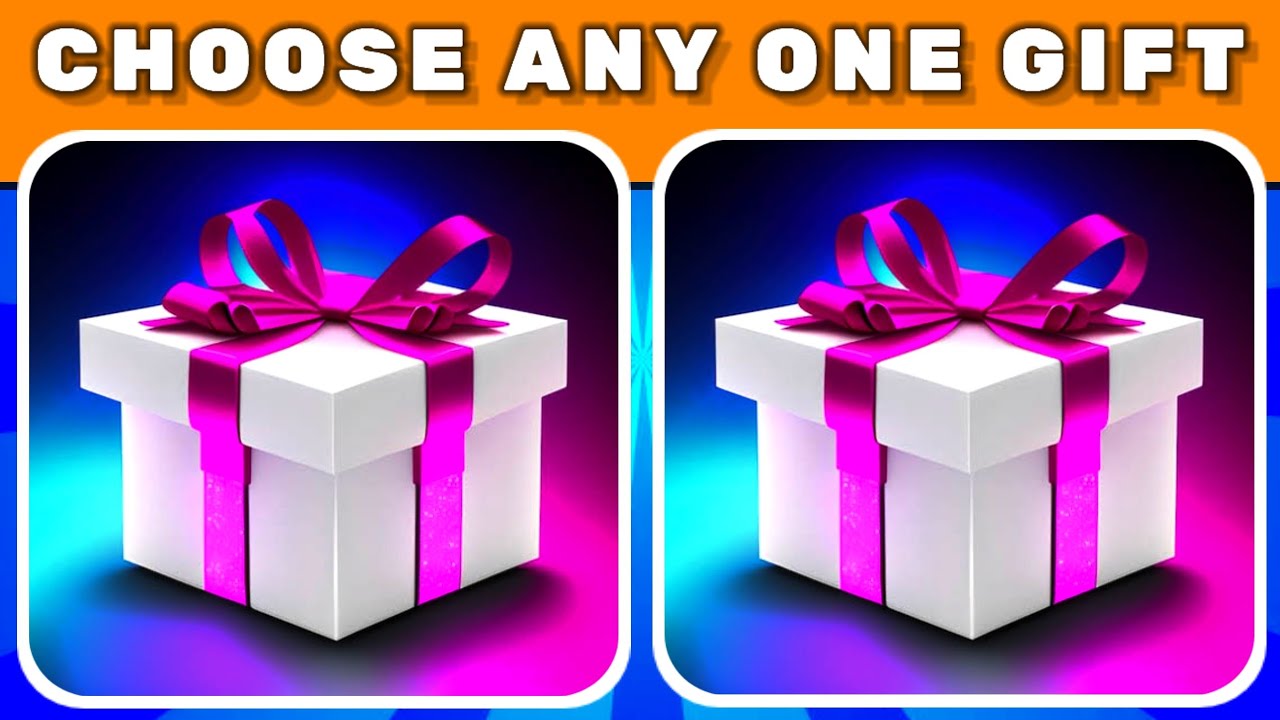 CHOOSE YOUR GIFT 🎁 || PICK YOUR BOX | 2 GIFT BOX CHALLANGE ️ - YouTube