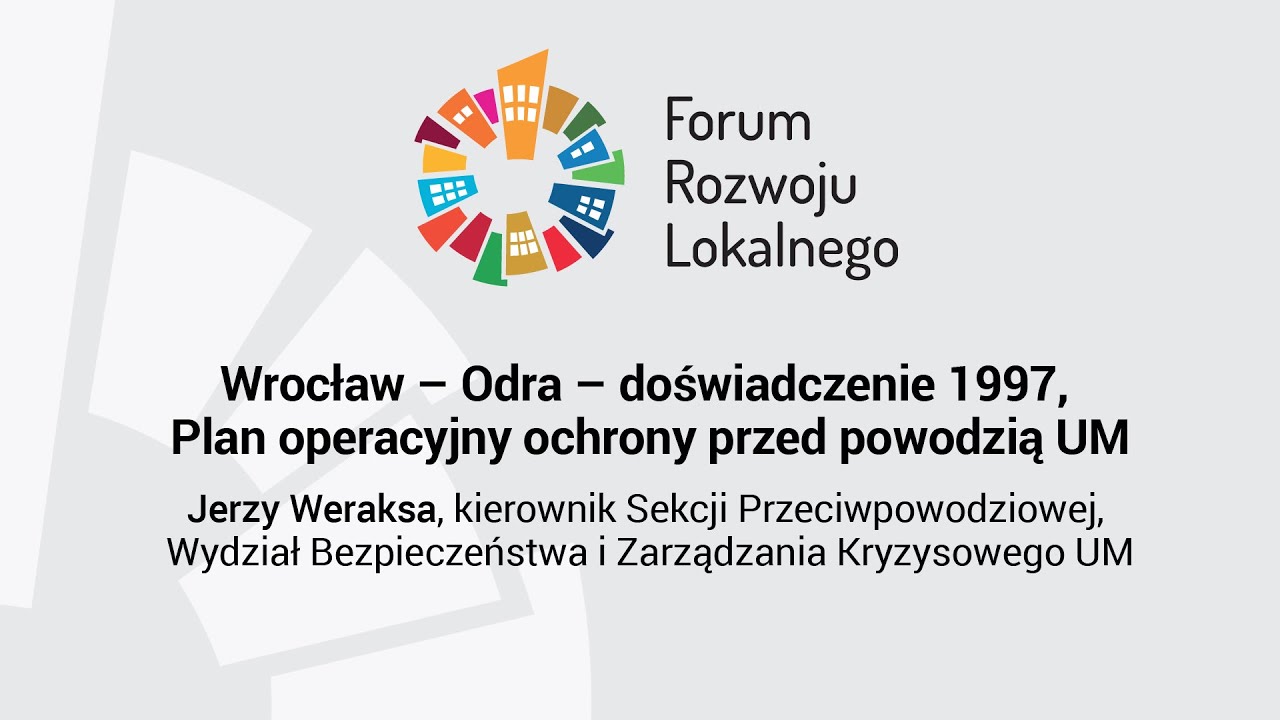 Wrocław – Odra - doświadczenie 1997, plan operacyjny ochrony przed ...