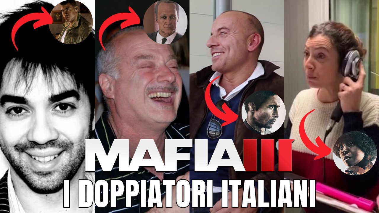 MAFIA 3 - I DOPPIATORI ITALIANI - YouTube