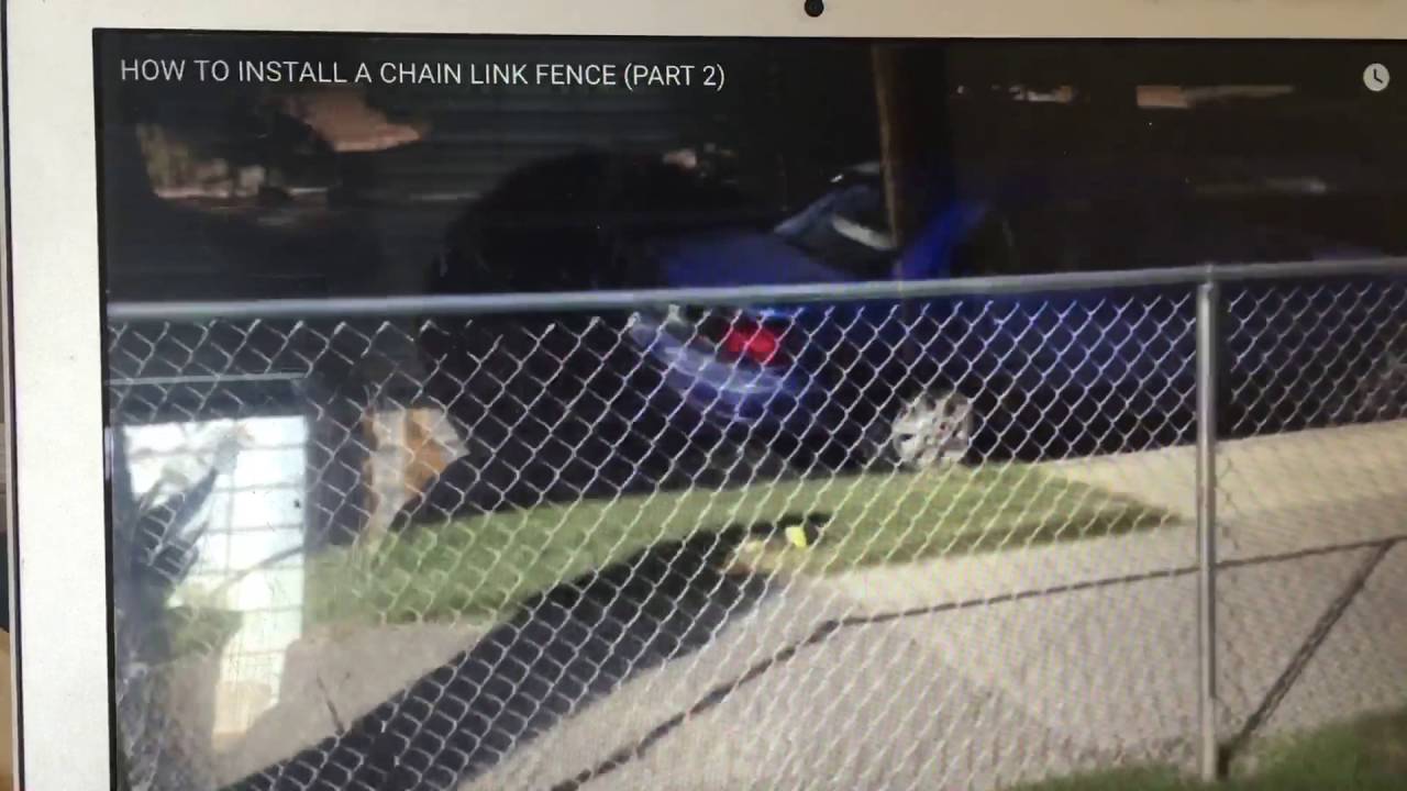 How to Install the Chain Link Fence? - YouTube