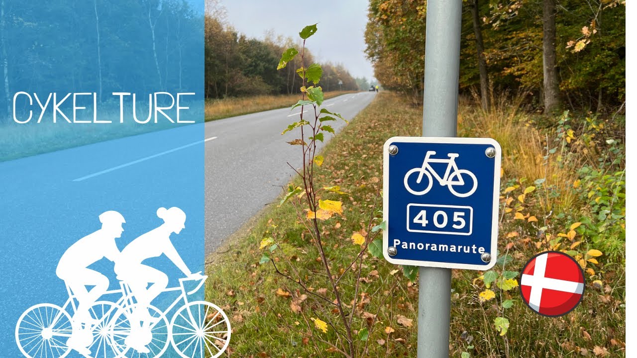 Cykeltur på Panoramarute 405, rundtur - YouTube