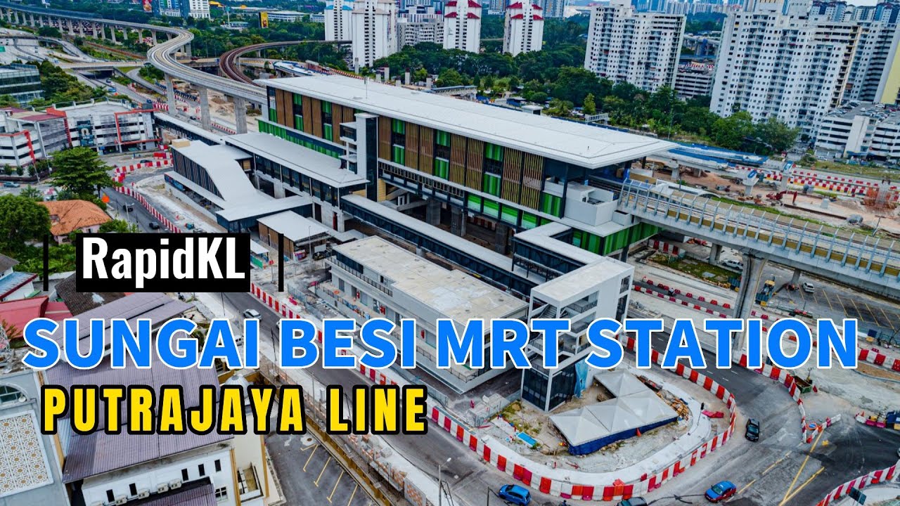 Putrajaya MRT Line, PY29 Sungai Besi MRT Station - YouTube