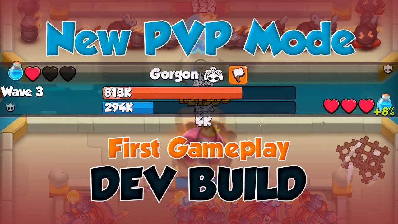 New PVP Mode - First Basic Gameplay - DEV BUILD | Rush Royale - YouTube