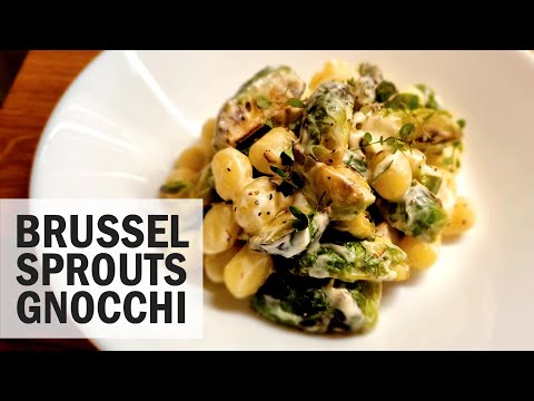 How to Make Brussel Sprouts With Gnocchi | Brussel Sprouts Recipe